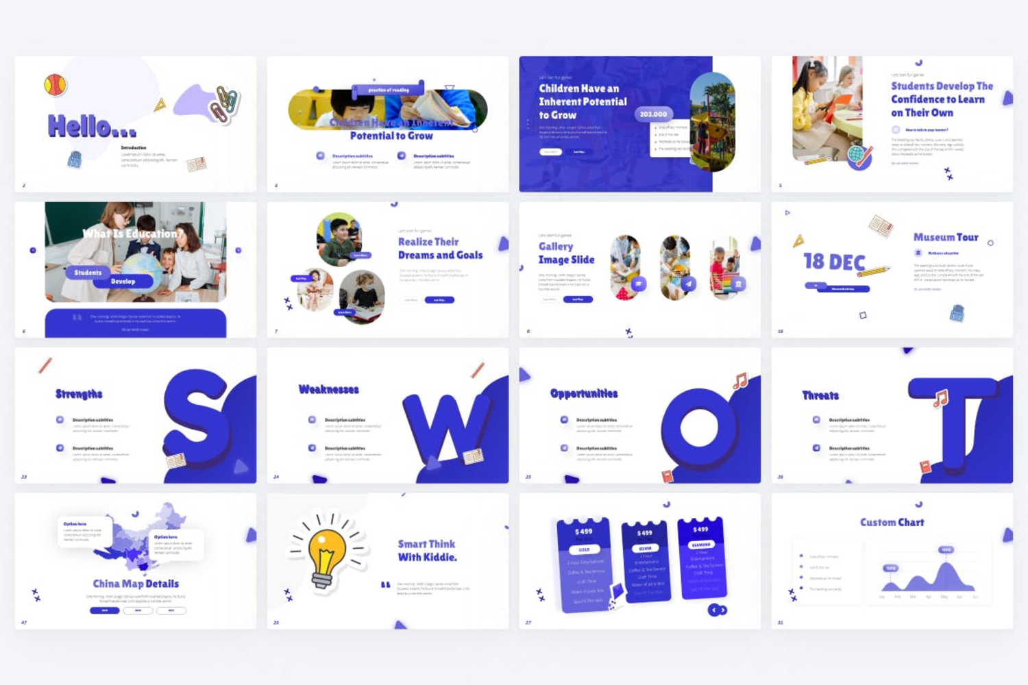 4569 教学教案学校教育主题PPT模板 Educate Education PowerPoint Template@GOOODME.COM _ 果觅网（gooodme）